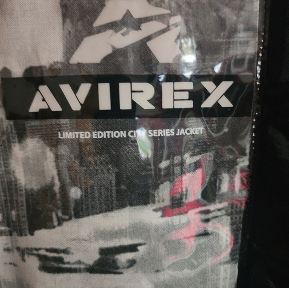 Avirex | Jackets & Coats | Limited Edition New York Avirex Black Leather Jacket 5x | Poshmark
